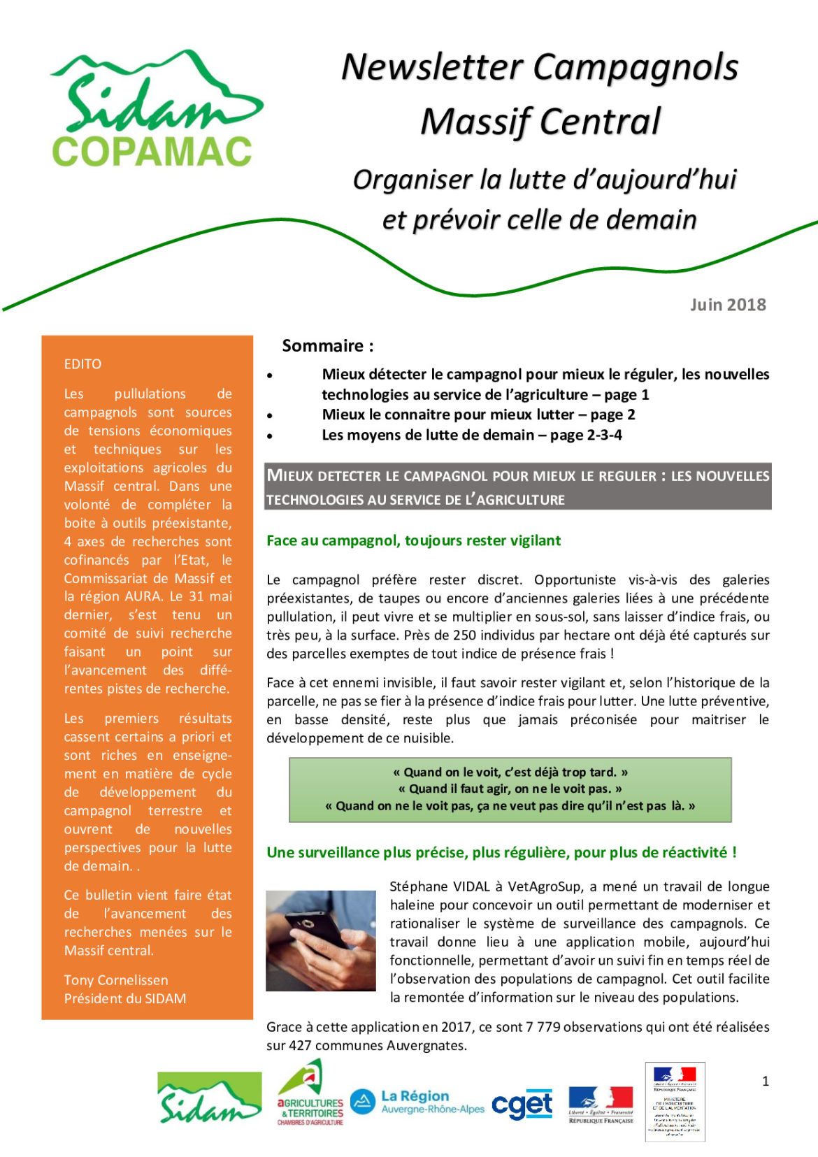 Campagnols terrestre : la newsletter de juillet est sortie ! - Le SIDAM ...